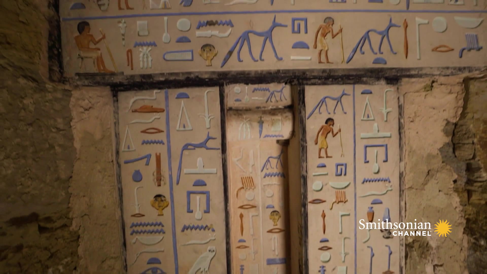 A Fascinating Structure Inside Ancient Tomb: "False Door" to the ...