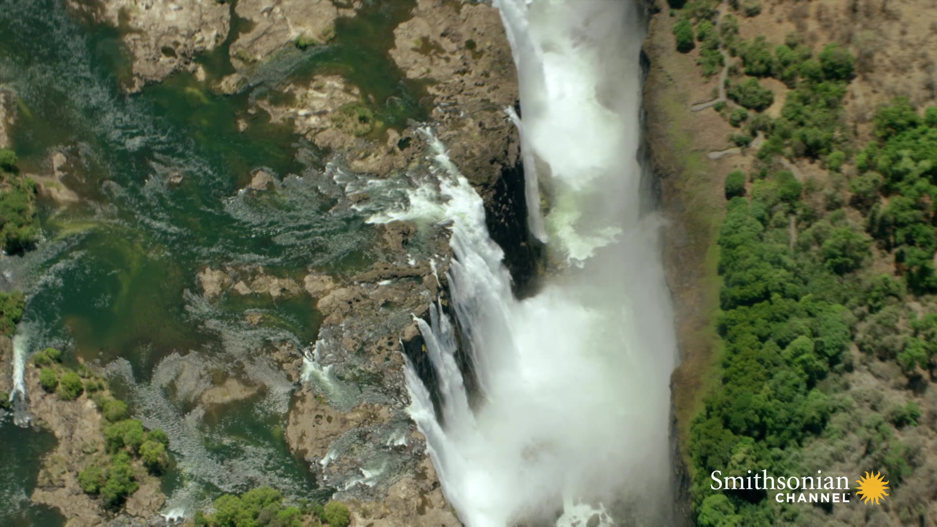 Stunning Aerial Footage of Victoria Falls Smithsonian Magazine